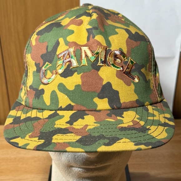 Camel | Accessories | Vintage Camel Cigarettes Camouflage Camo Hat Made ...